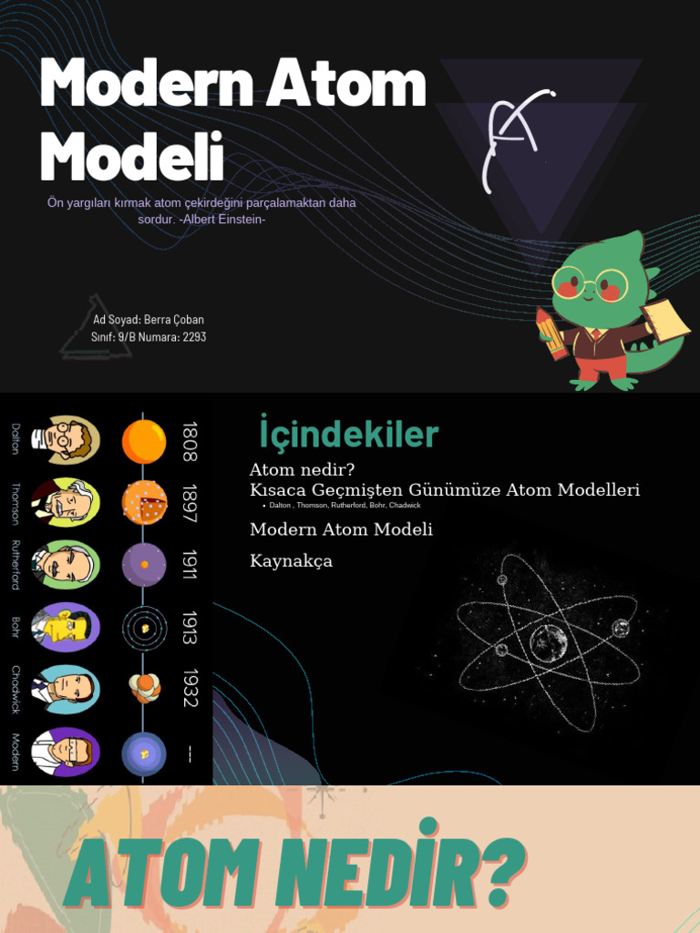 Modern Atom Modeli | PDF
