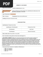 NABL Internal Audit Checklist 2024 | PDF | Calibration | Specification ...