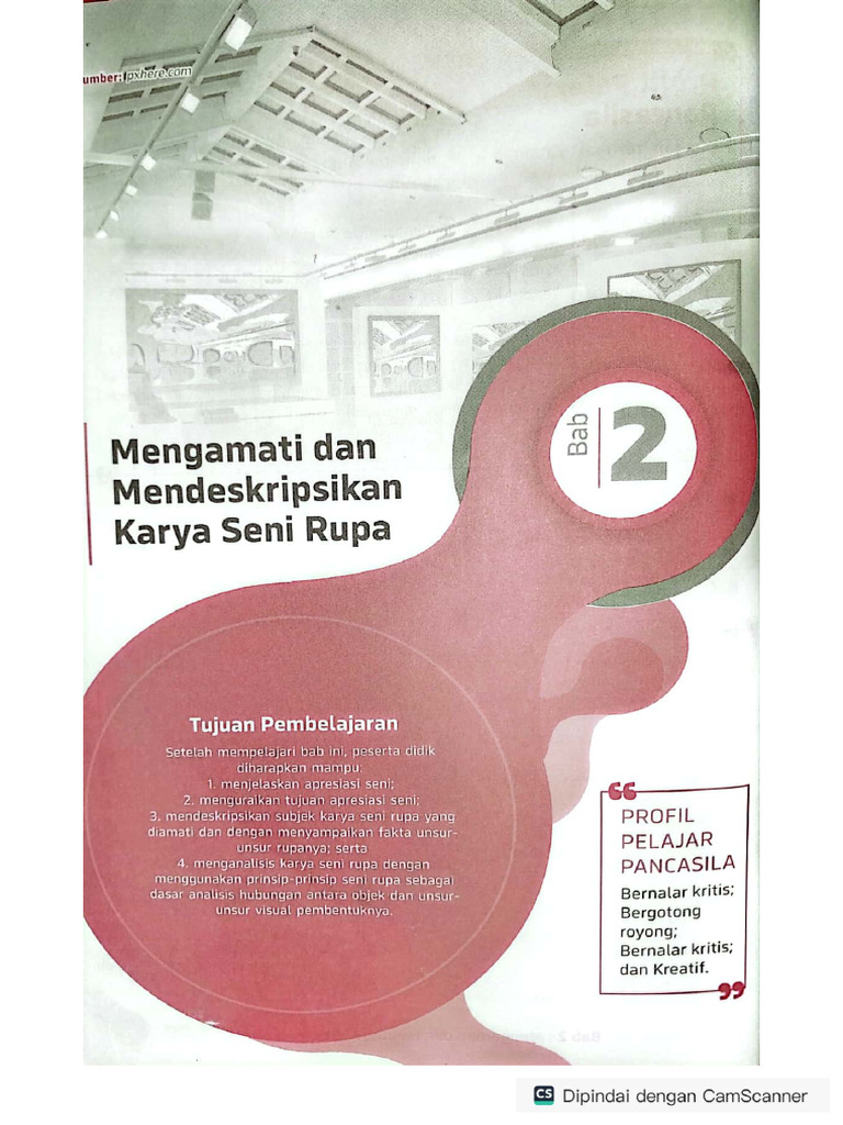 BAB 2 Mengamati Dan Mendeskripsikan Karya Seni Rupa | PDF