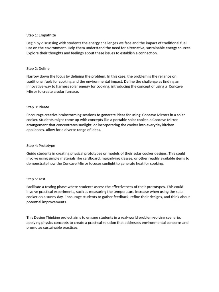 Design Thinking 2 | PDF