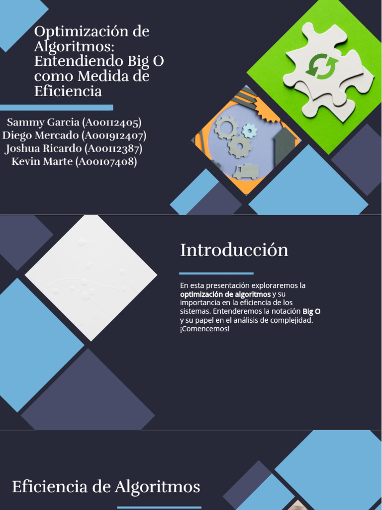 Explicación de Big O para Medir La Eficiencia de Algoritmos. | PDF ...