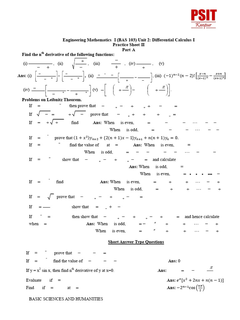 Practice Sheet Unit-2 | PDF | Symmetry | Differential Geometry Practice Sheet Unit-2 | PDF | Symmetry | Differential Geometry