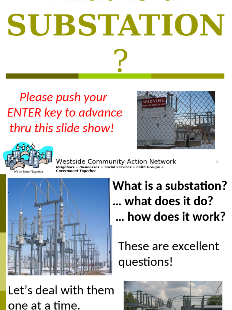 What Is A Substation | PDF | Electrical Substation | Electronic Engineering