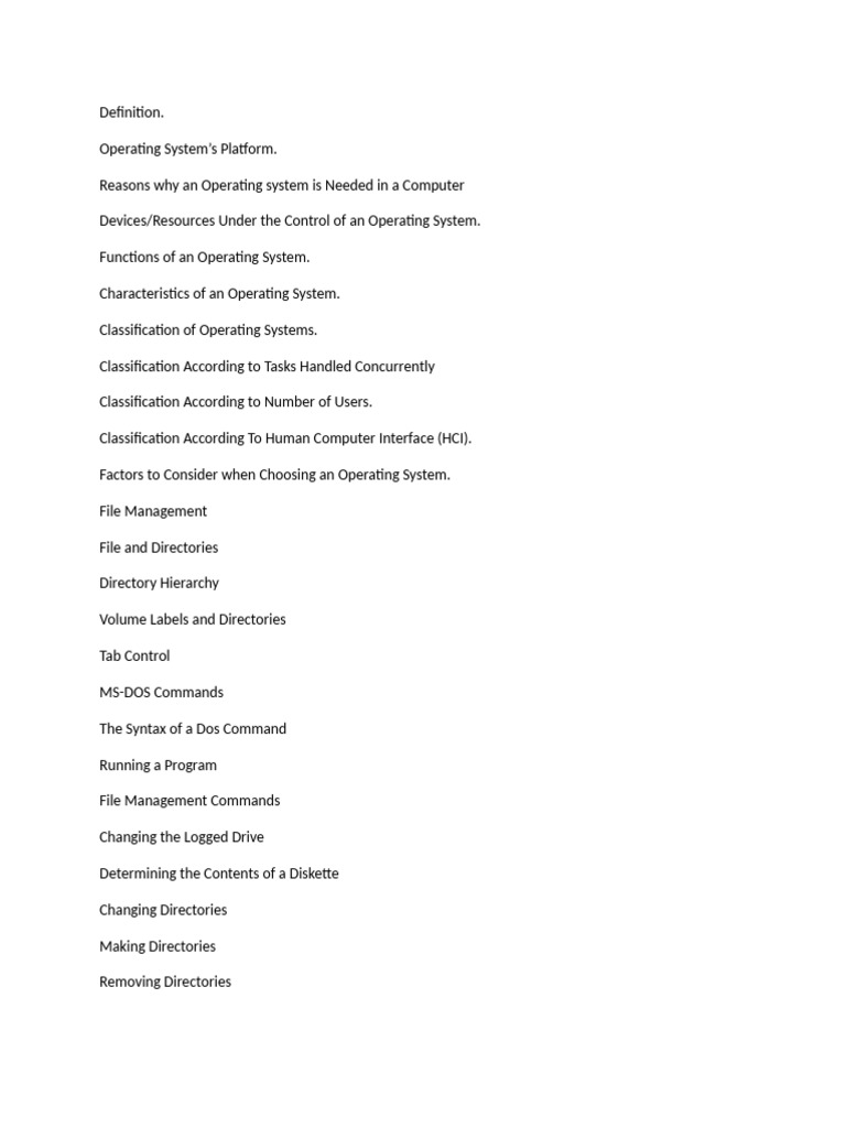 003 Os | PDF | Operating System | Graphical User Interfaces