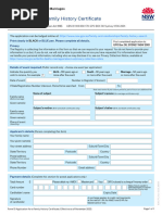 Application to Correct Entry Form | PDF | Identity Document | Birth ...
