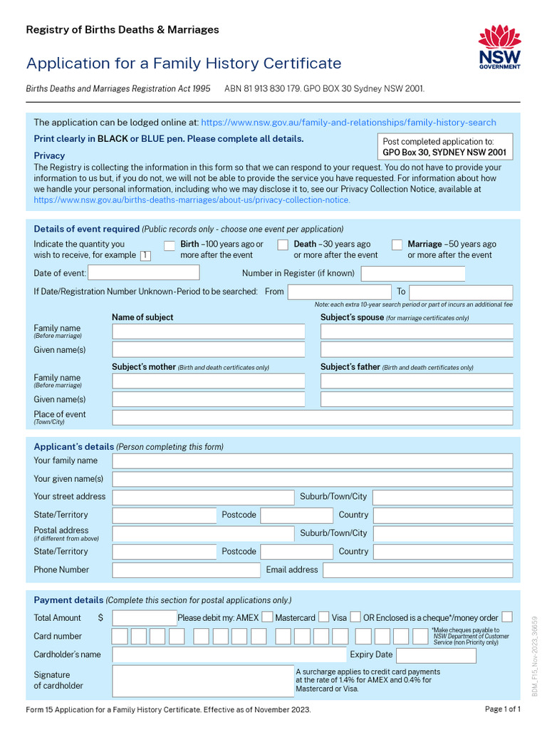 Apply-For-Family-History-Certificate 2 | PDF | Visa Inc. | Debit Card