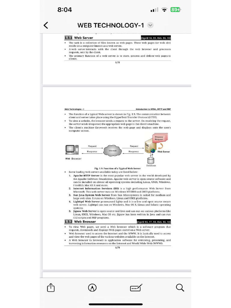 Web Technology Imp | PDF