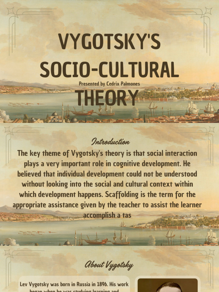 Vygotsky's Socio-Cultural Theory Explained | PDF | Cognitive ...