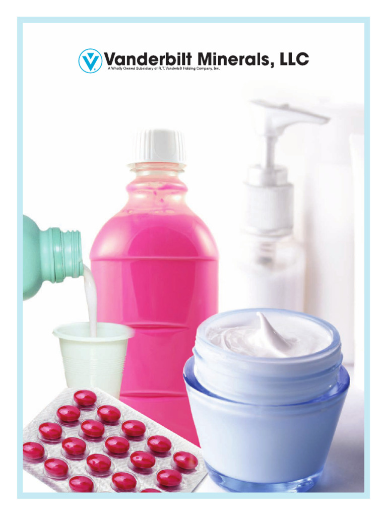 Veegum Vanatural P C Pharma Web | PDF | Colloid | Emulsion