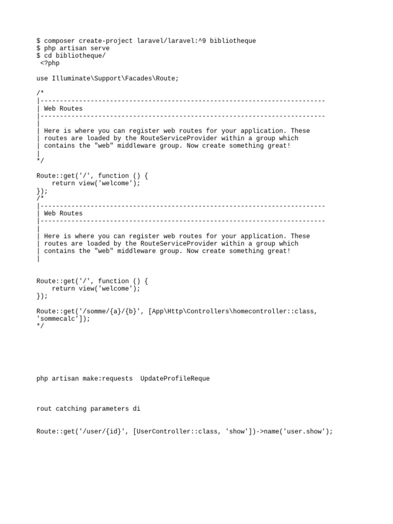 $ Composer Create-Project Laravella | PDF