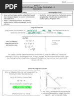 Second Order Reaction - Definition and Derivation For Rate Law and Half ...