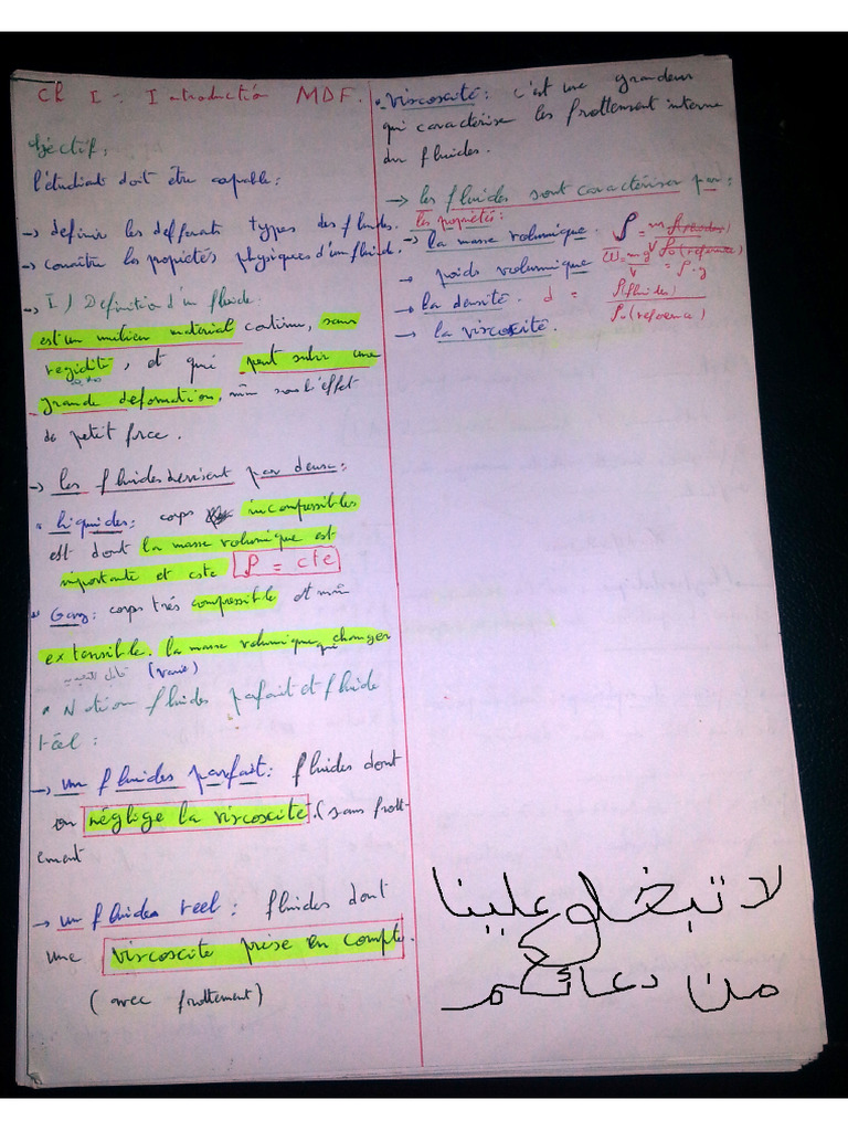 Résumé3 Mécanique Des Fluides - PDF Version 1 | PDF