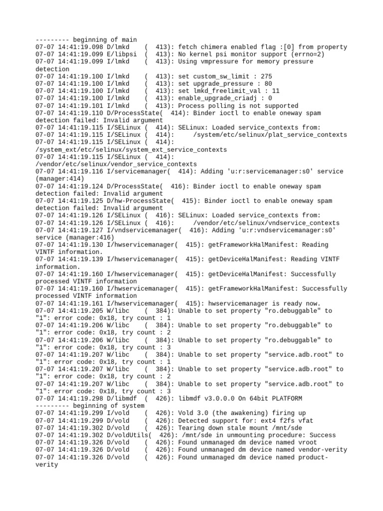 Logcat Csc Update Log Pdf Operating System Technology Computer Architecture