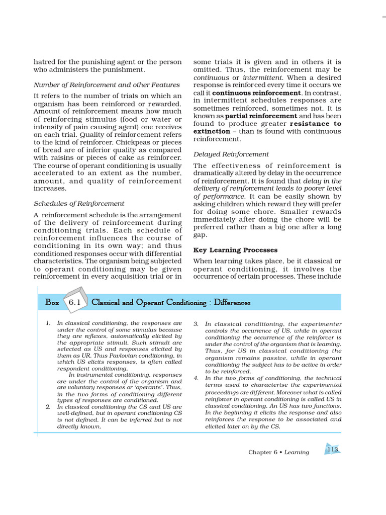Kepy106 7 | PDF | Classical Conditioning | Reinforcement