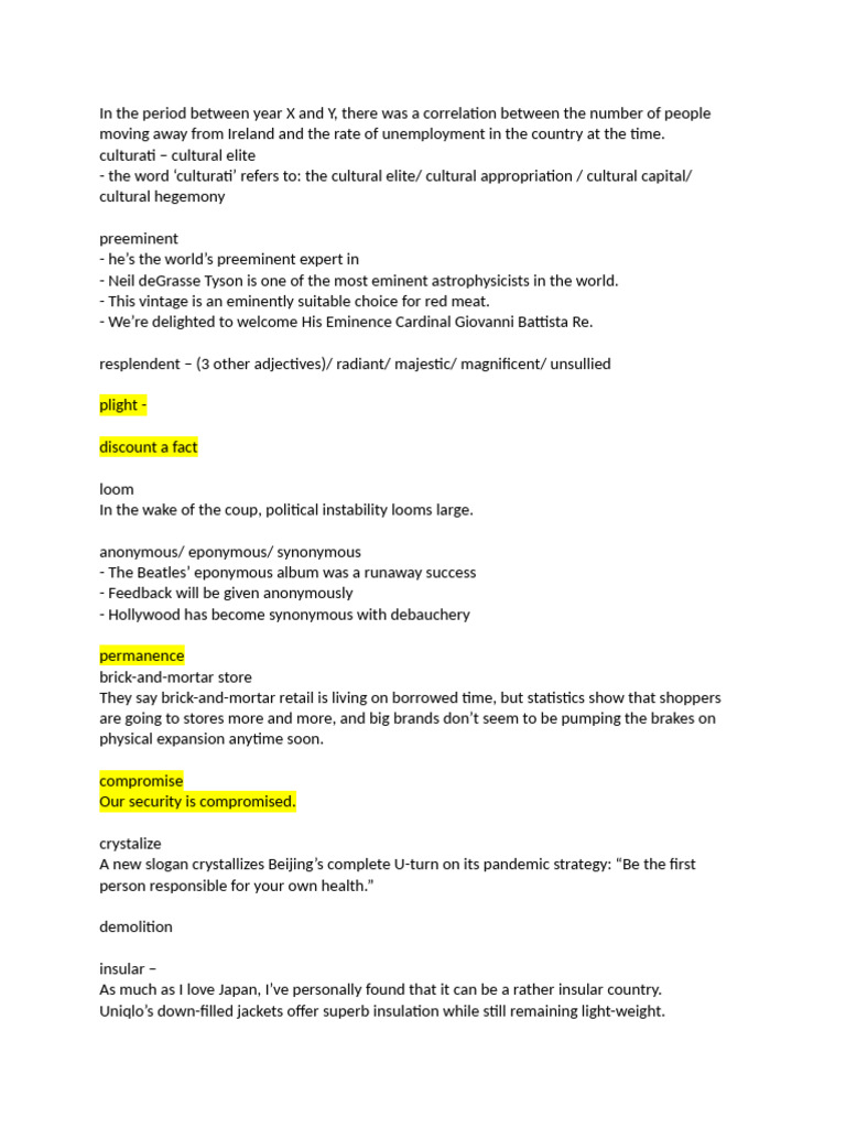 Vocabulary Log - How Buildings Learn | PDF