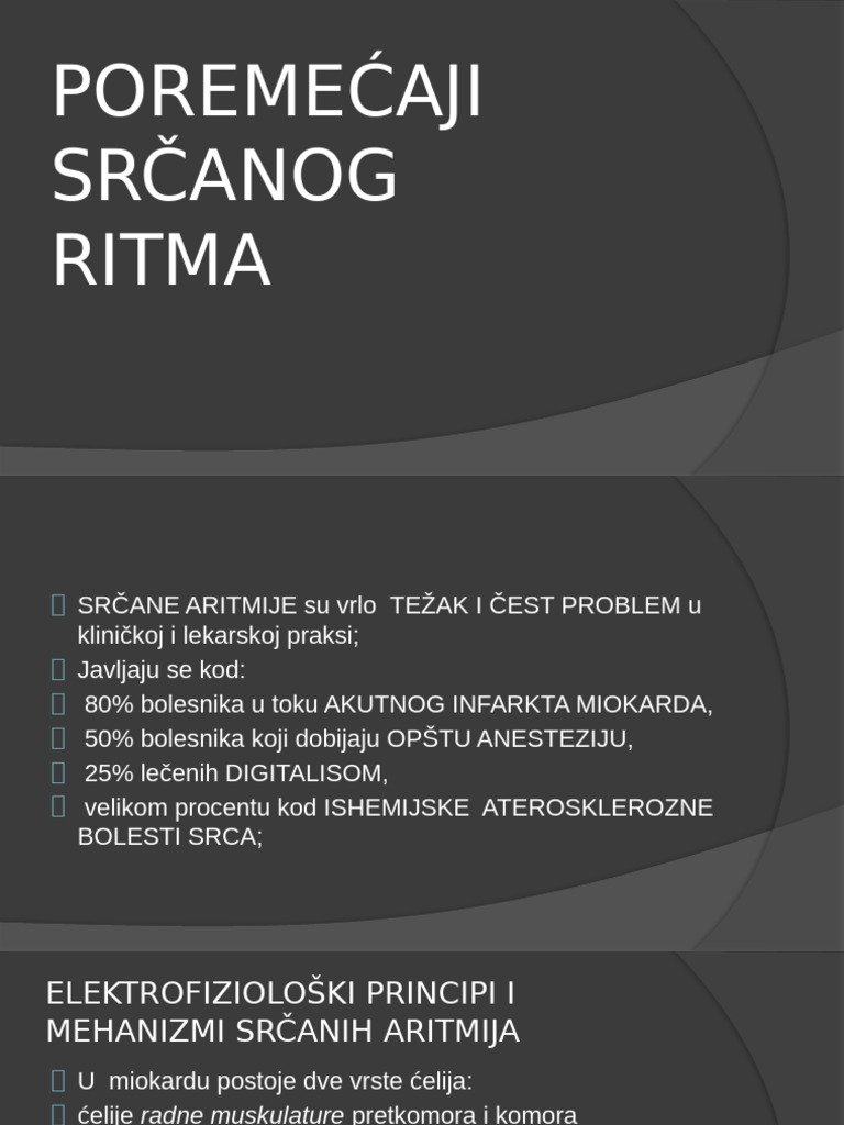 Antiaritmici Sve | PDF