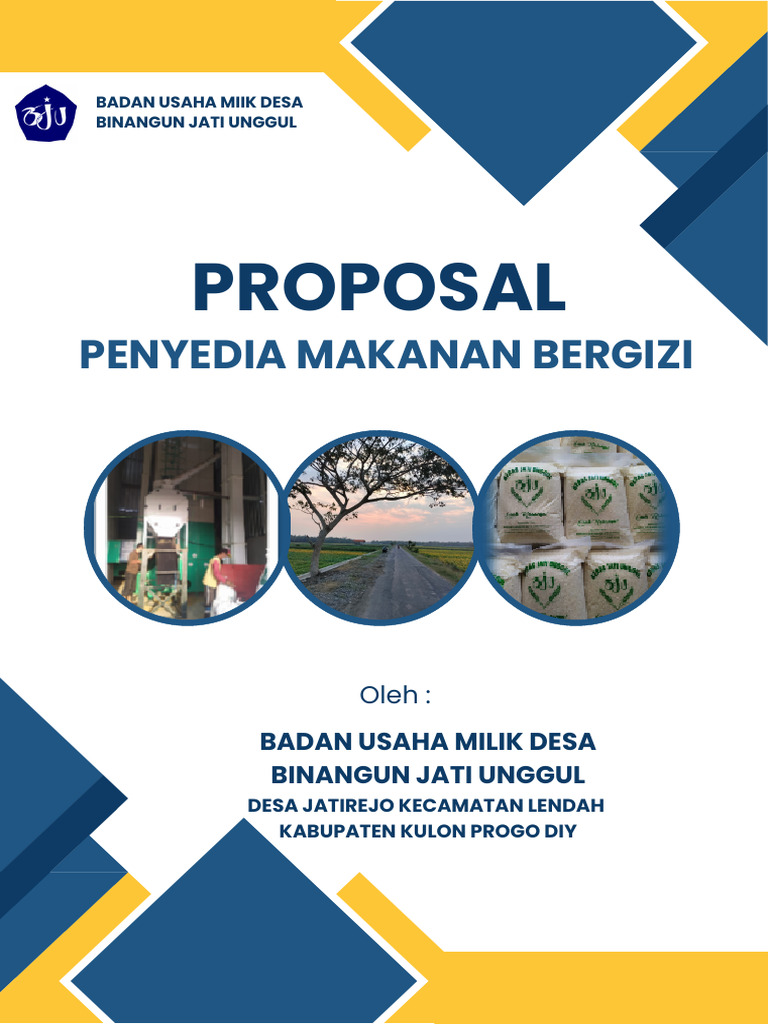 Proposal Penawaran Program Makan Bergizi - 20241016 - 110340 - 0000 | PDF