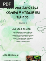 Comidas Típicas de Los Zapotecas | PDF | Cocina mexicana | Cocina ...
