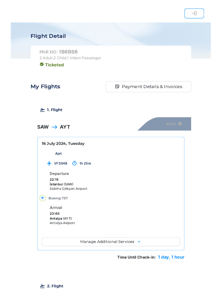 AJet - Flight Management | PDF