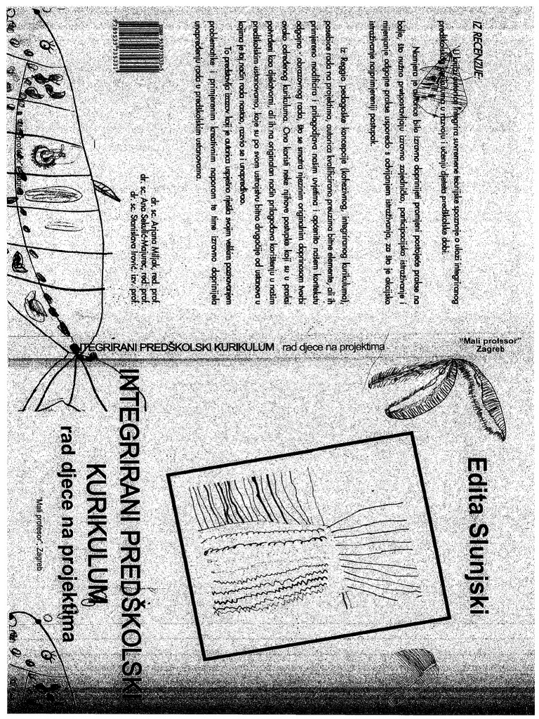 INTEGRIRANI PREDÅ KOLSKI KURIKULUM Rad Djece Na Projektima Slunjski PDF ...