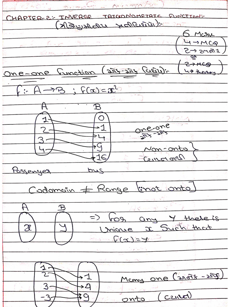Maths - Inverse Trigo Formulae | PDF