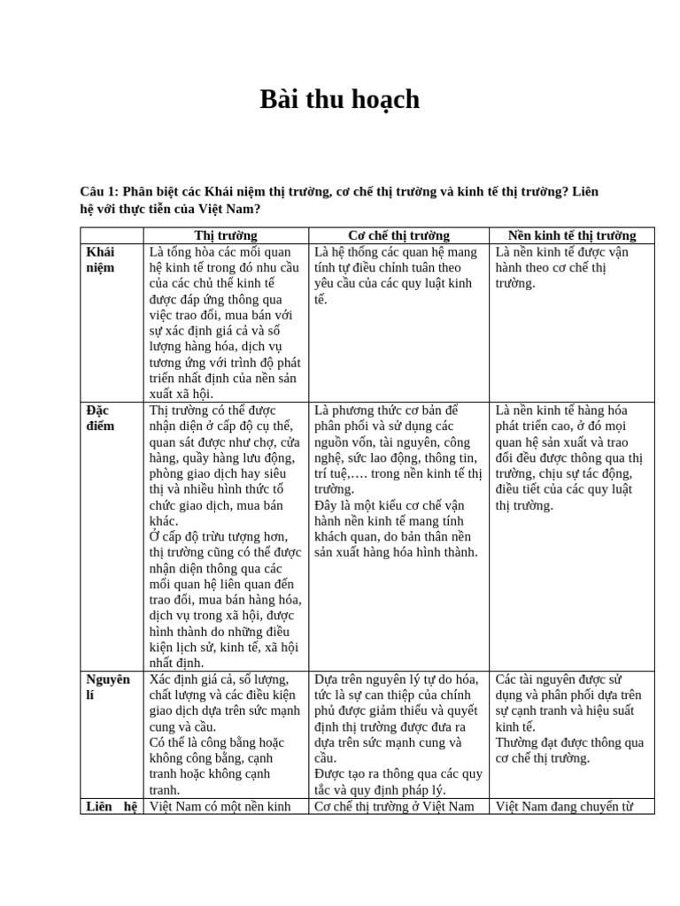 Bài Thu Ho c1 | PDF