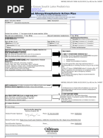 ASCIA Action Plan Anaphylaxis Anapen 2025 | PDF | Allergy | Medical ...