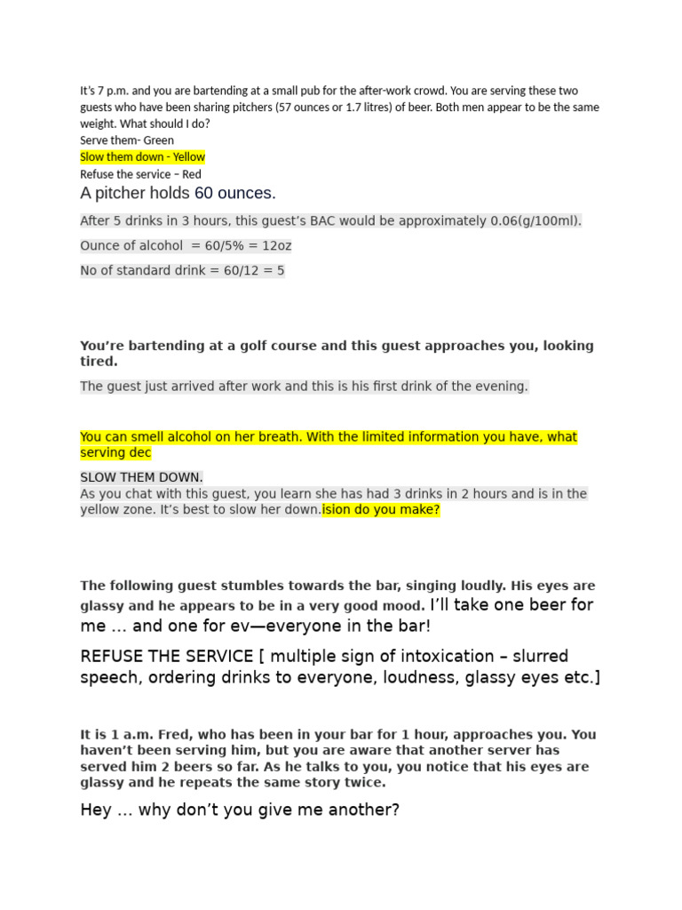 A Pitcher Holds: 60 Ounces | PDF | Recreation | Alcohol