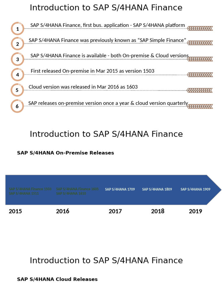 Introduction To SAP S4HANA Finance | PDF