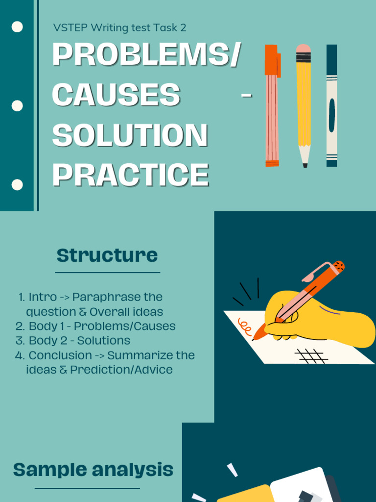 Introduction To Problems (Or Causes) & Solutions Essays | PDF | Reason ...