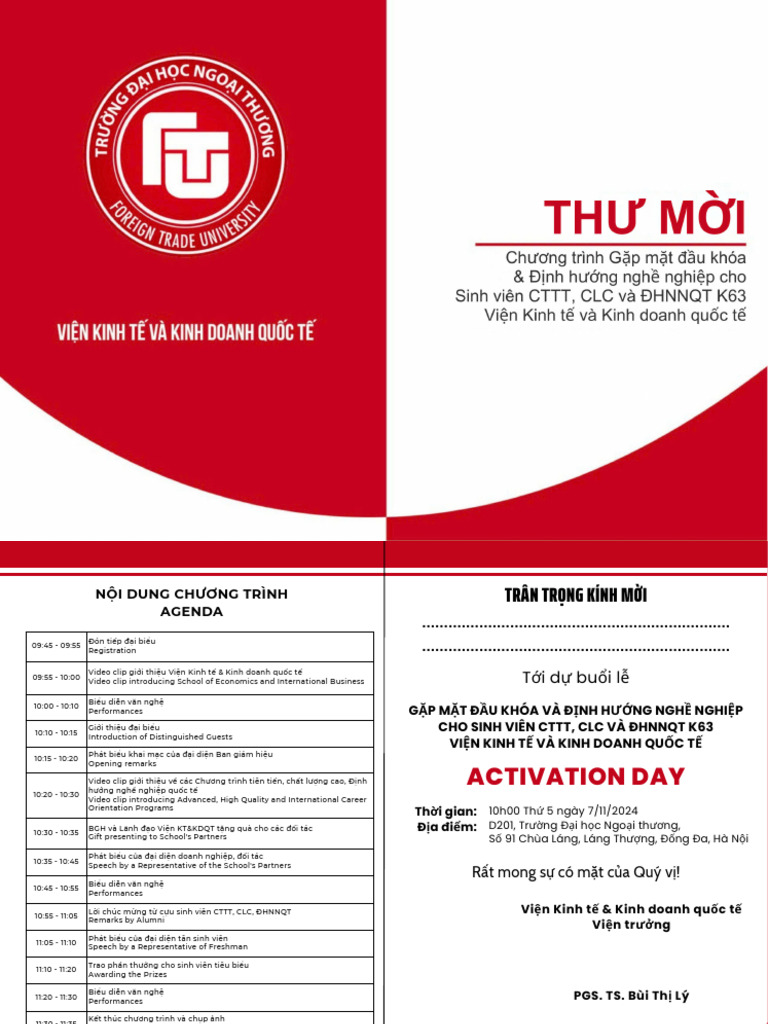 GẶP MẶT ĐẦU KHÓA VÀ ĐỊNH HƯỚNG NGHỀ NGHIỆP CHO SINH VIÊN CITI VÀ CLC ...
