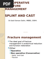 Back Slab Application Techniques | PDF | Elbow | Knee