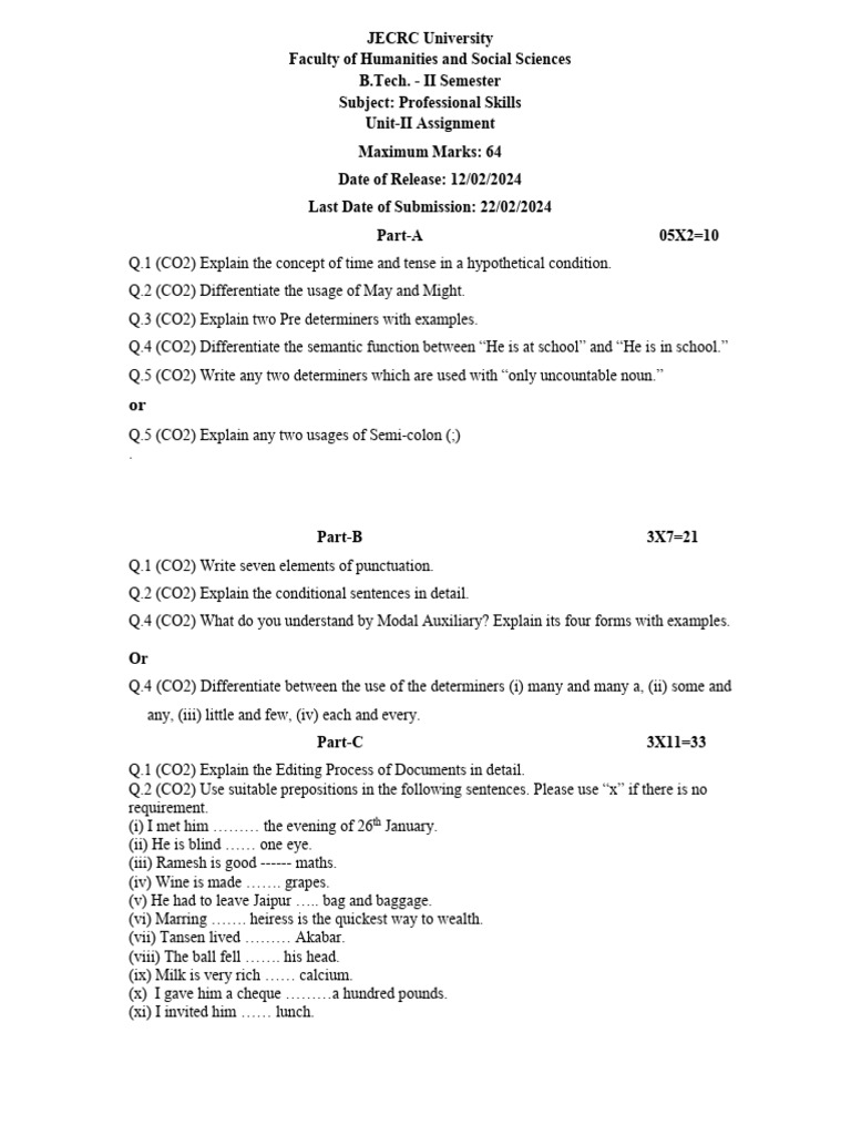 Assignment 2 | PDF | Linguistic Morphology | Syntax Assignment 2 | PDF | Linguistic Morphology | Syntax