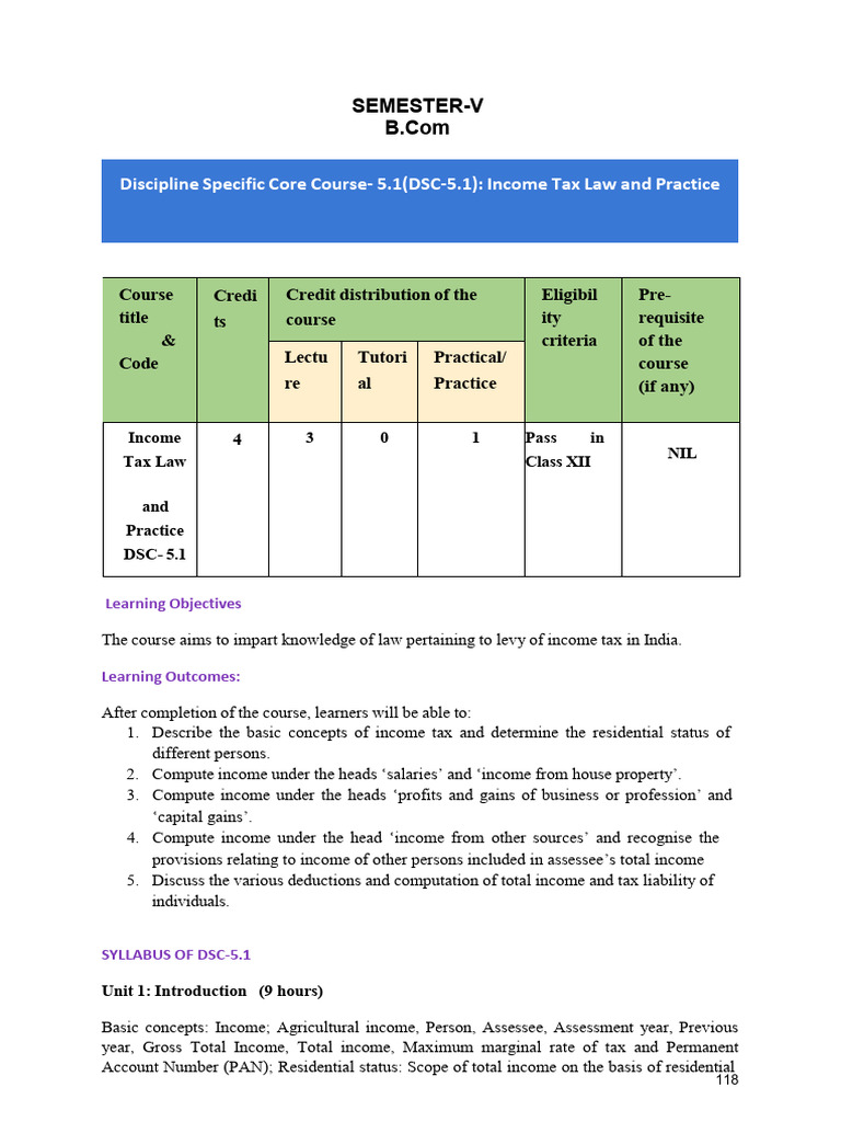 Semester V BCom | PDF | Mergers And Acquisitions | Matrix (Mathematics)