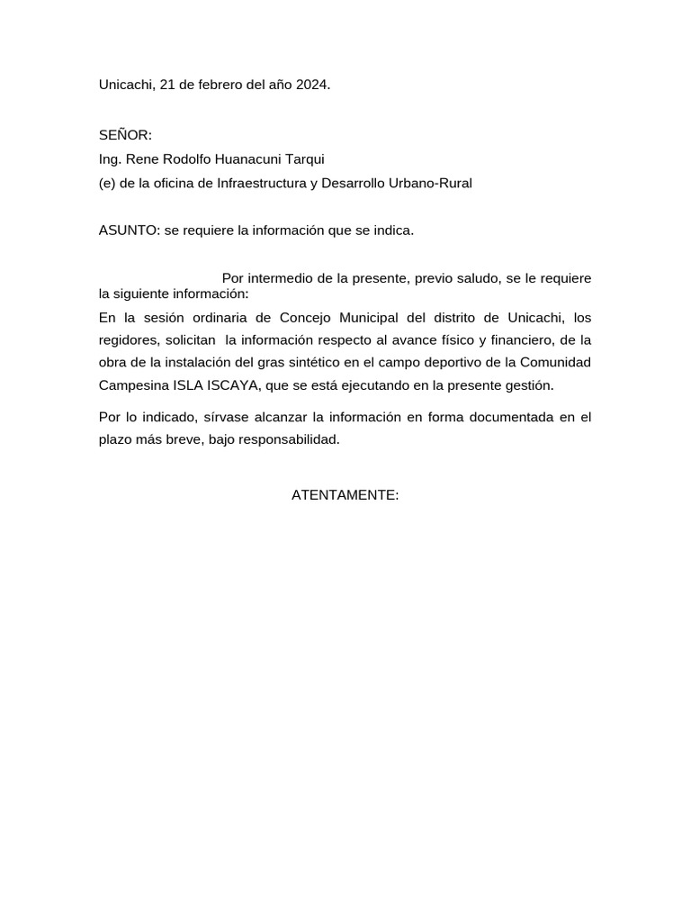 Cartas Simples | PDF