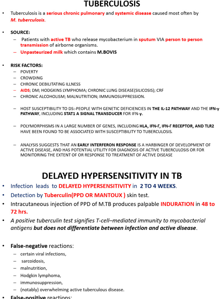 Tuberculosis | PDF | Tuberculosis | Macrophage