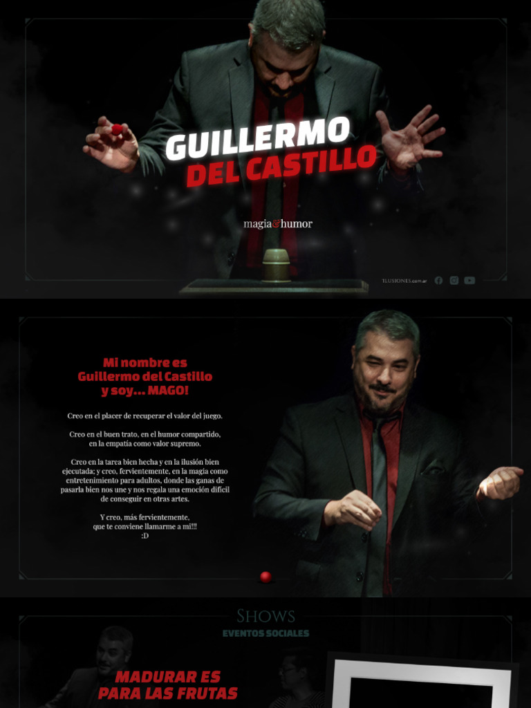 Mago Guillermo Del Castillo - Presentacion | PDF