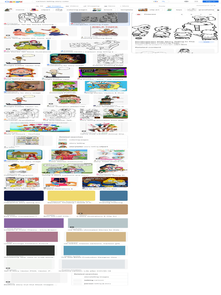 Cartoon Telling Story Couler - Google Search | PDF