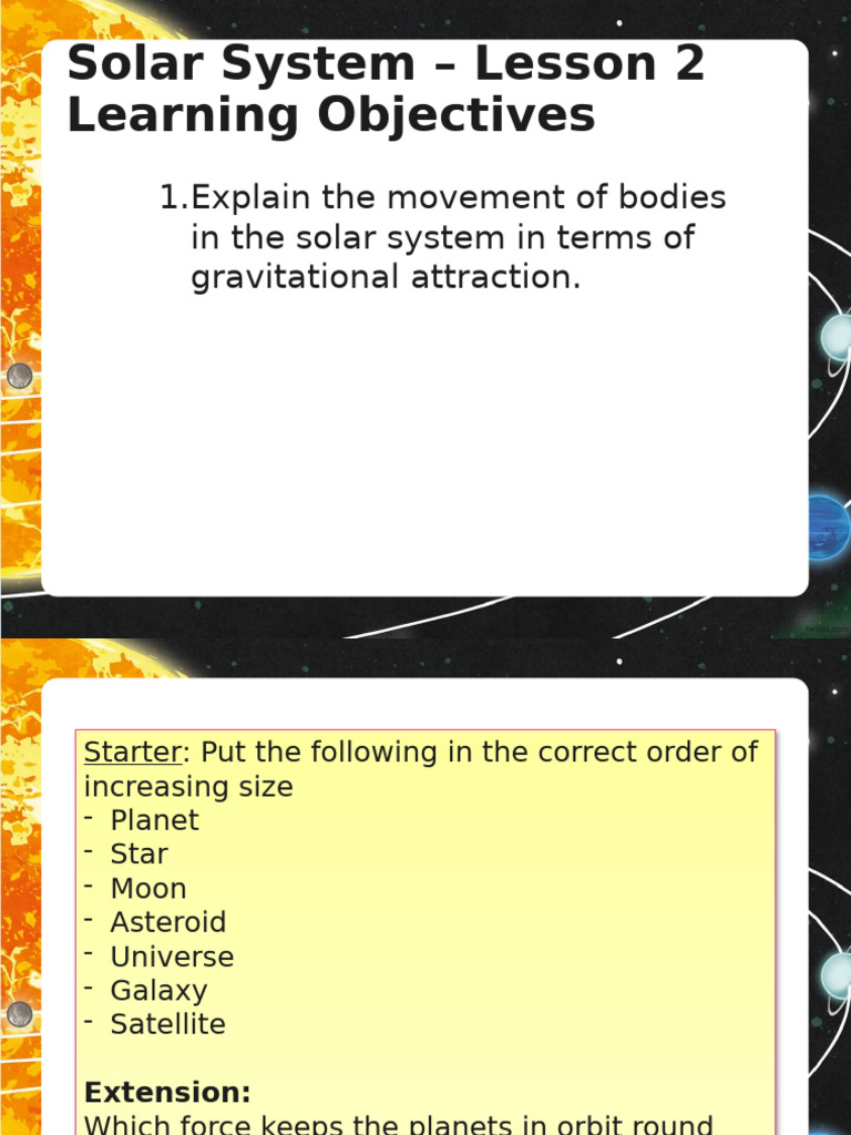 The Solar System - 2 | PDF | Orbit | Planets
