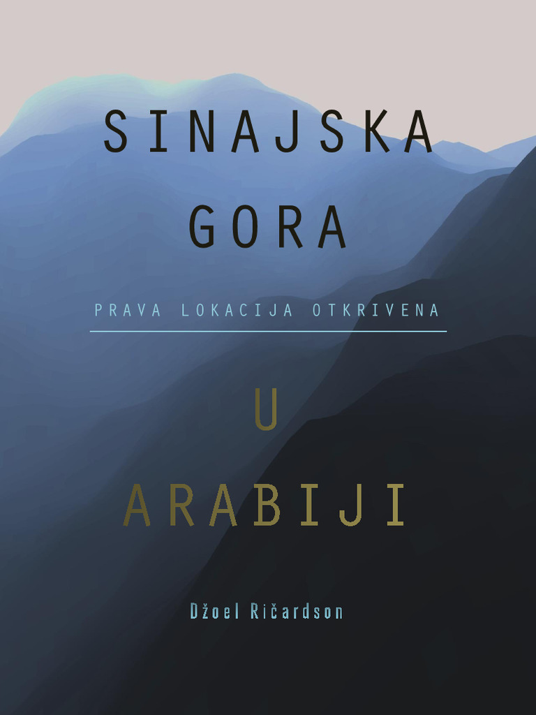 Sinaj U Arabiji Final | PDF
