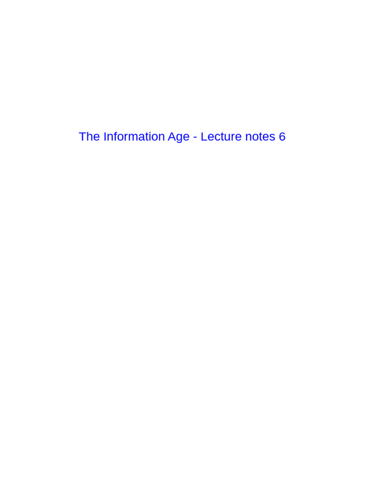 Understanding the Information Age | PDF | Desktop Computer | Personal ...