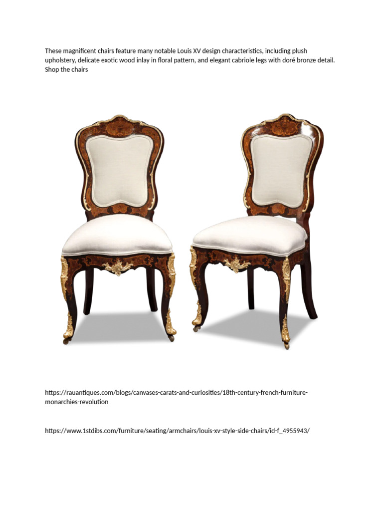 Chairs | PDF
