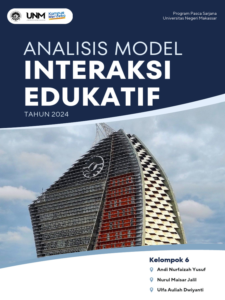 Makalah Analisis Model Interaksi Edukatif Kelompok 6 | PDF