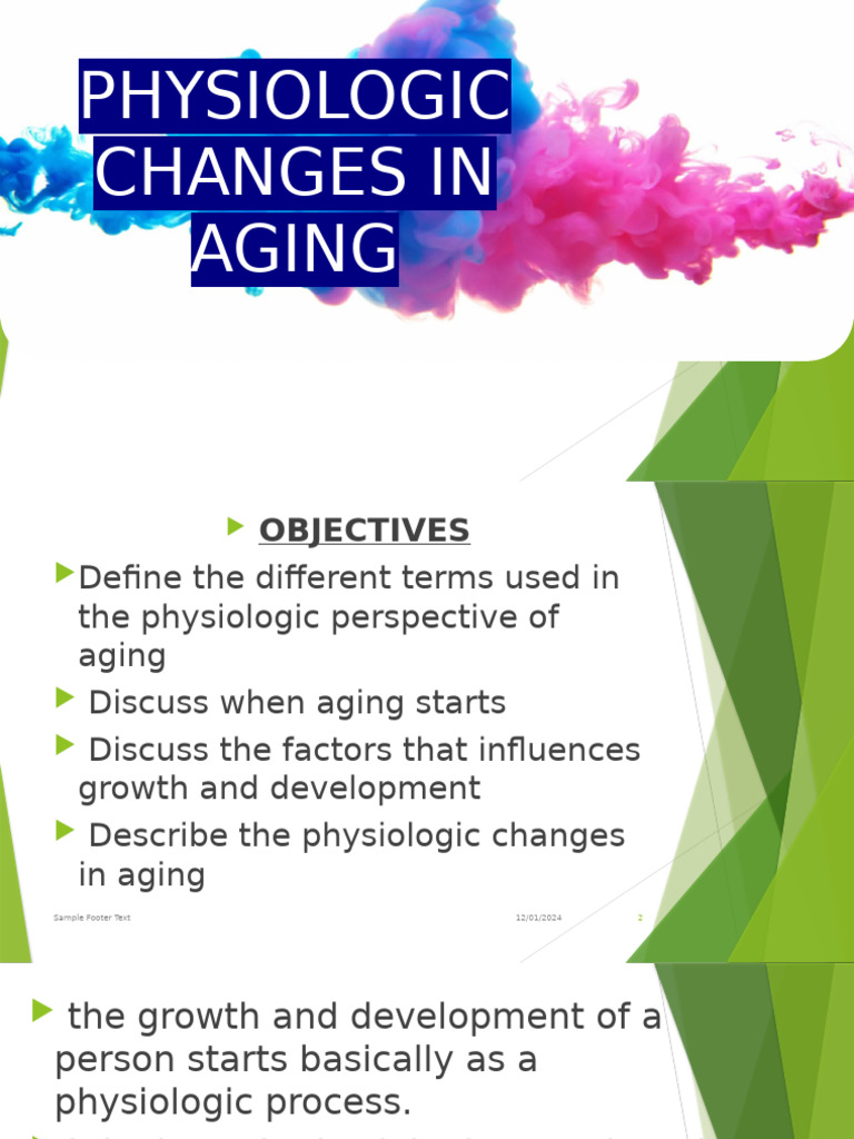Physiologic Changes in Aging | PDF | Heart | Cardiovascular Diseases