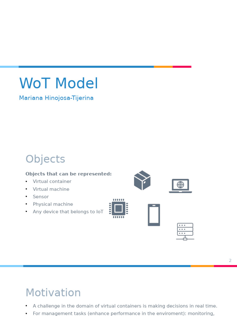 WoT Model for IoT Object Management | PDF