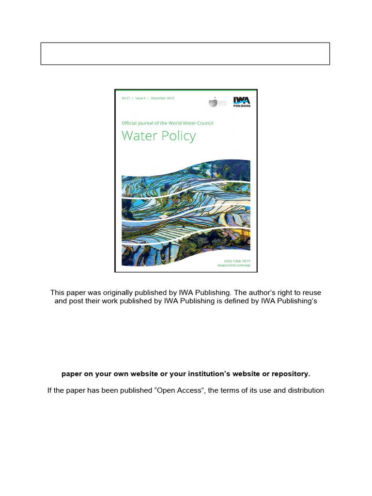 Reading - The Scales of Water Diplomacy | PDF | Flood | Bhutan