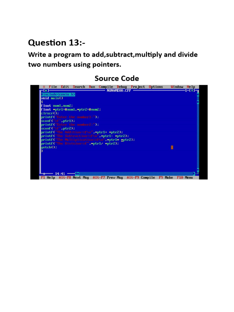 Practial File C | PDF Practial File C | PDF