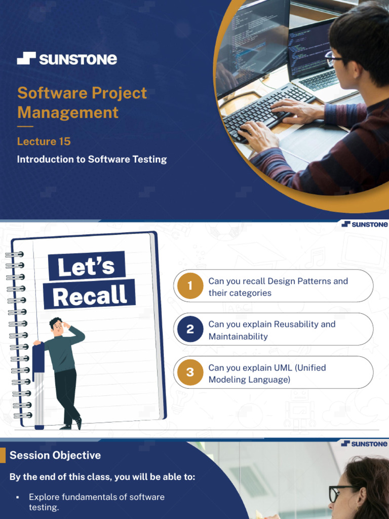 Lecture 15 - Introduction To Software Testing-1721286822153 | PDF ...