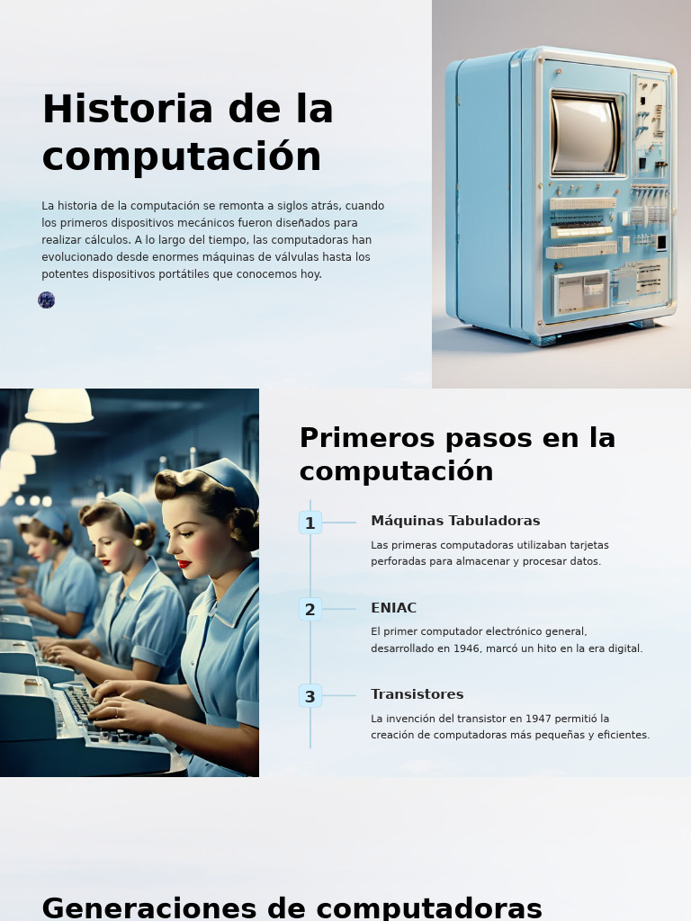 1 Historia-De-La-Computacion | PDF | Sistema operativo | Informática