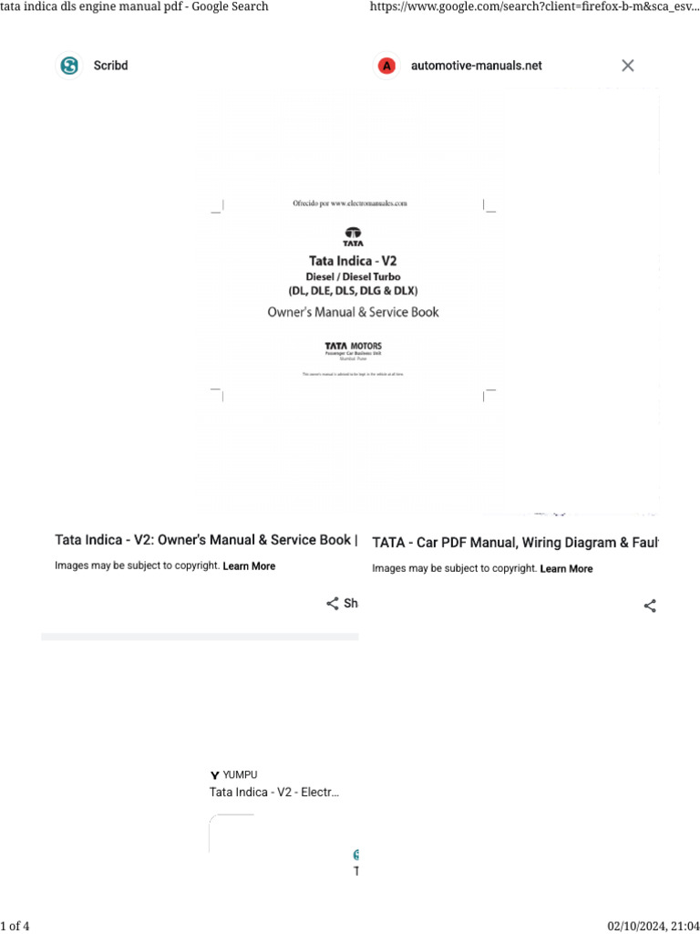Tata Indica Dls Engine Manual PDF - Google Search | PDF